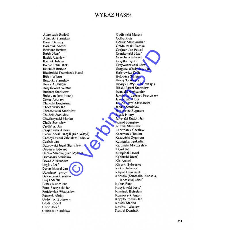 LEKSYKON DUCHOWIEŃSTWA REPRESJONOWANEGO W PRL W LATACH 1945-1989 T. 1 ...