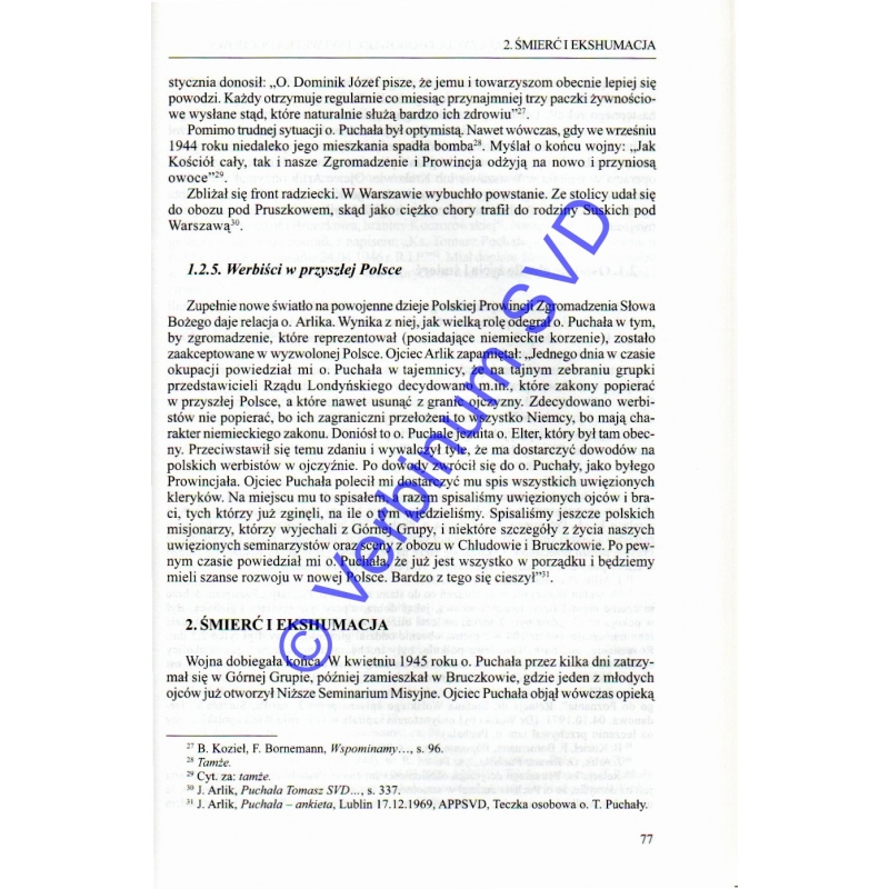 TOMASZ PUCHAŁA SVD (1890-1946). - VERBINUM