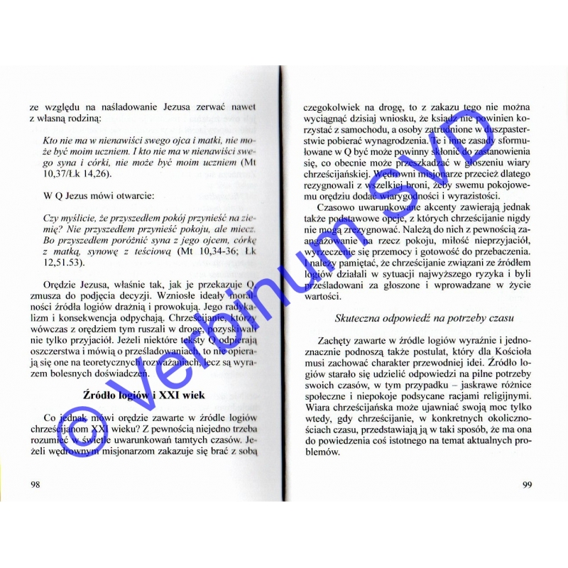 CO RZECZYWIŚCIE POWIEDZIAŁ JEZUS? - VERBINUM