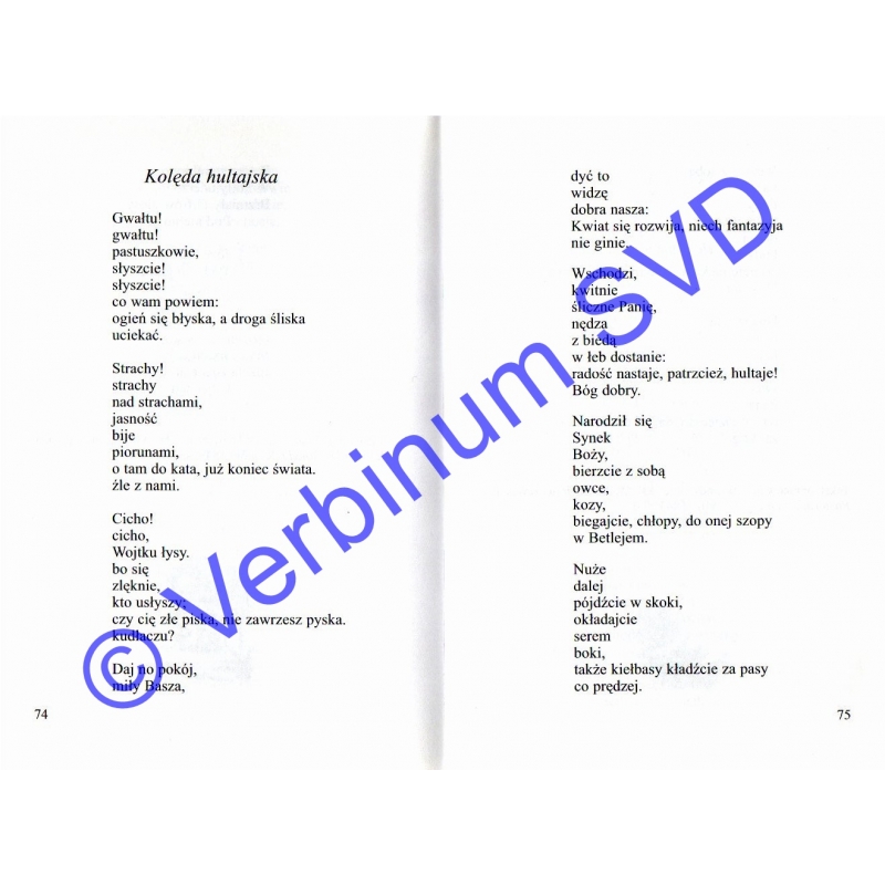 RADOŚĆ Z BOŻEGO NARODZENIA - VERBINUM