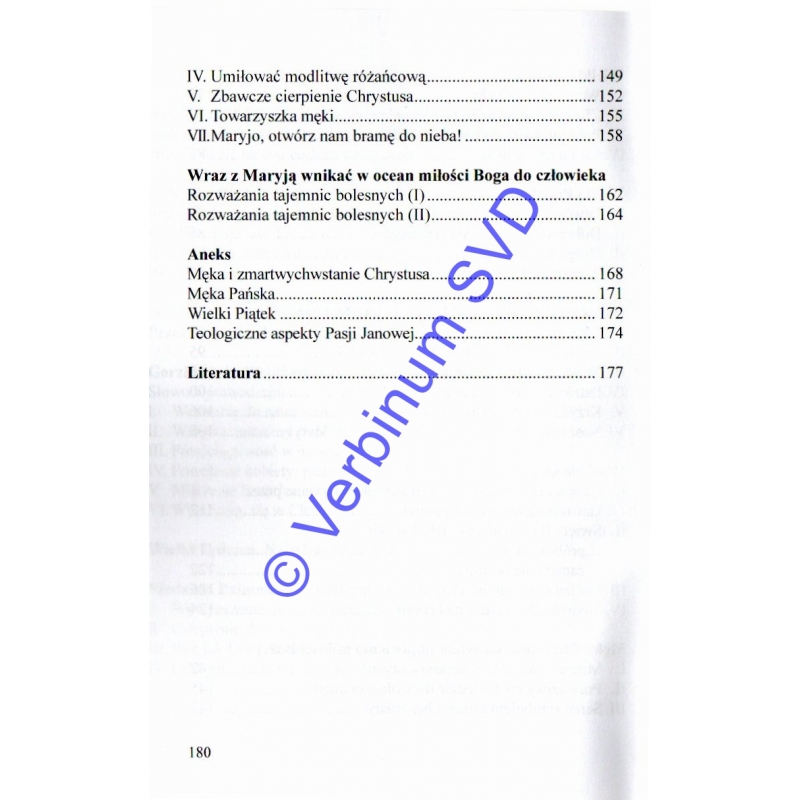 MĘKA JEZUSA CHRYSTUSA - ROZWAŻANIA - VERBINUM