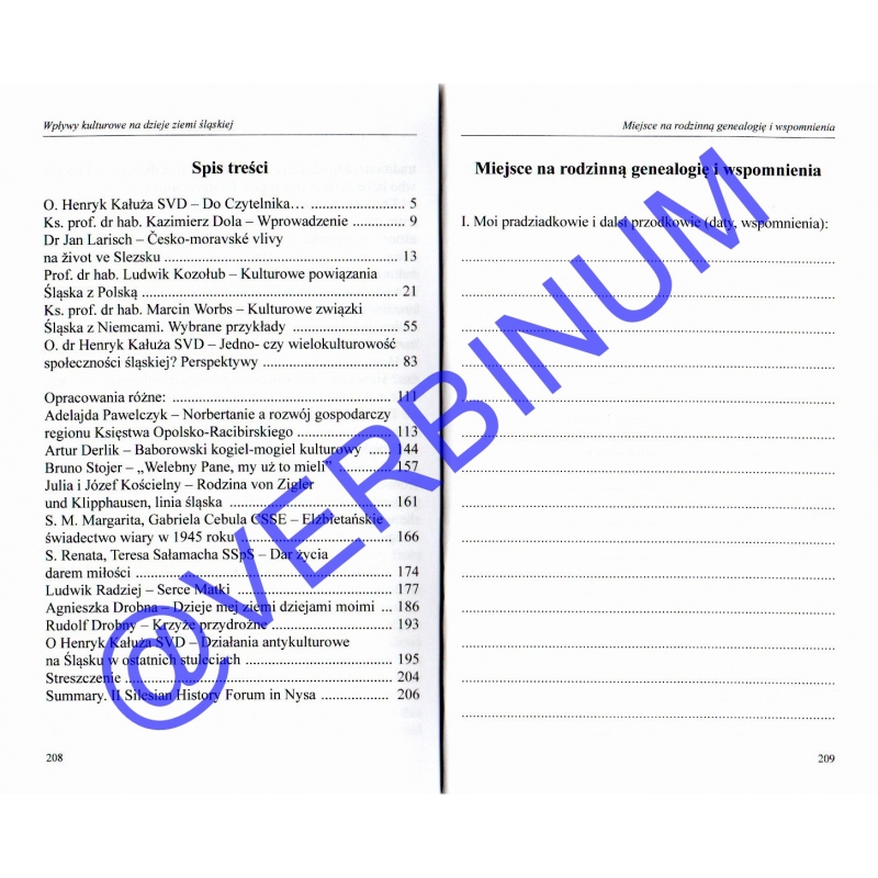WPŁYWY KULTUROWE NA DZIEJE ZIEMI SLĄSKIEJ - VERBINUM