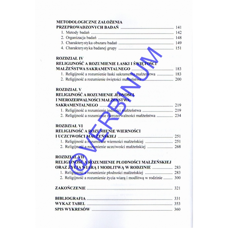 Religijność a przekonania dotyczące małżeństwa sakramentalnego w Papui ...