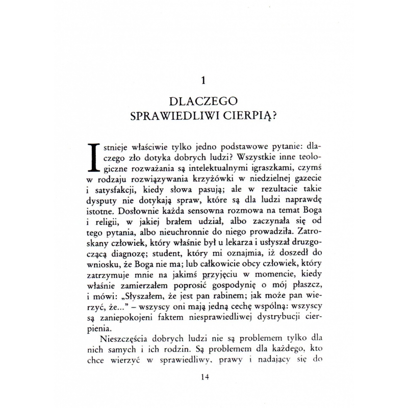 Kiedy złe rzeczy zdarzają sie dobrym ludziom - VERBINUM
